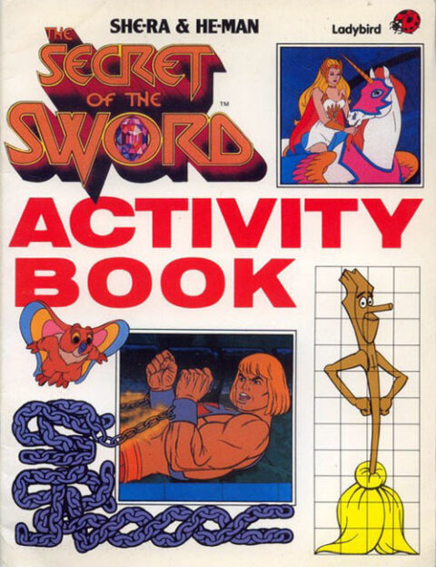 He man She Ra Secret Of The Sword Activity Book 1985 Ladybird He man She Ra Secret Of The Sword Activity Book 1985 Ladybird