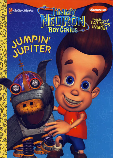 Jimmy Neutron (Jumpin Jupiter; 2001) Golden Books : Retro Reprints
