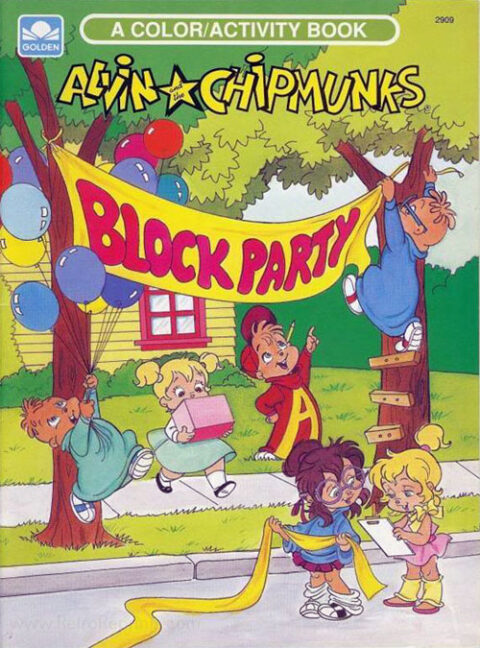 Alvin and the Chipmunks (Block Party; 1990) Golden : Retro Reprints