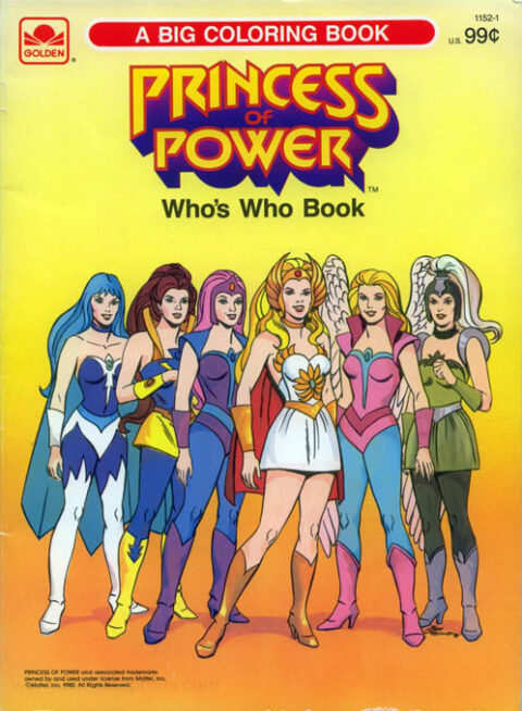 She-Ra: Princess of Power (Who’s Who Book; 1985) Golden Books : Retro ...