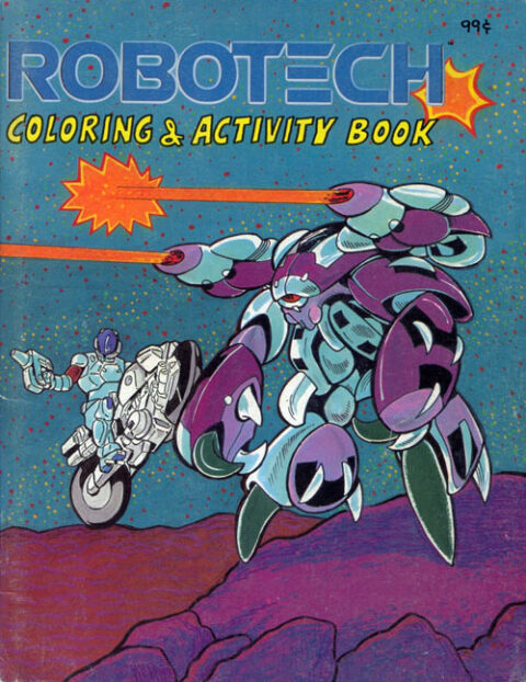 Robotech (Coloring and Activity Book; 1985) Modern Publishing : Retro ...