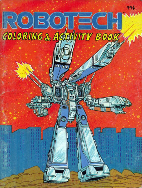 Robotech (Coloring and Activity Book; 1985) Modern Publishing : Retro ...