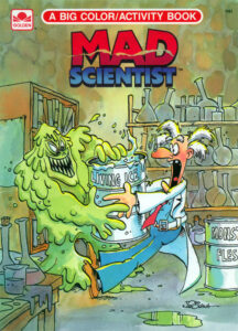 Mad Scientist (Coloring and Activity Book; 1988) Golden Books : Retro ...
