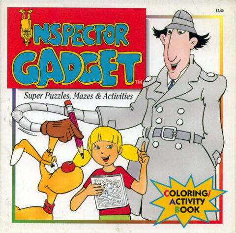 Inspector Gadget (Coloring and Activity Book; 1993) Troll : Retro Reprints