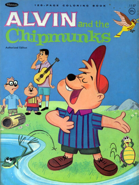 Alvin Show (Coloring Book; 1965) Whitman : Retro Reprints